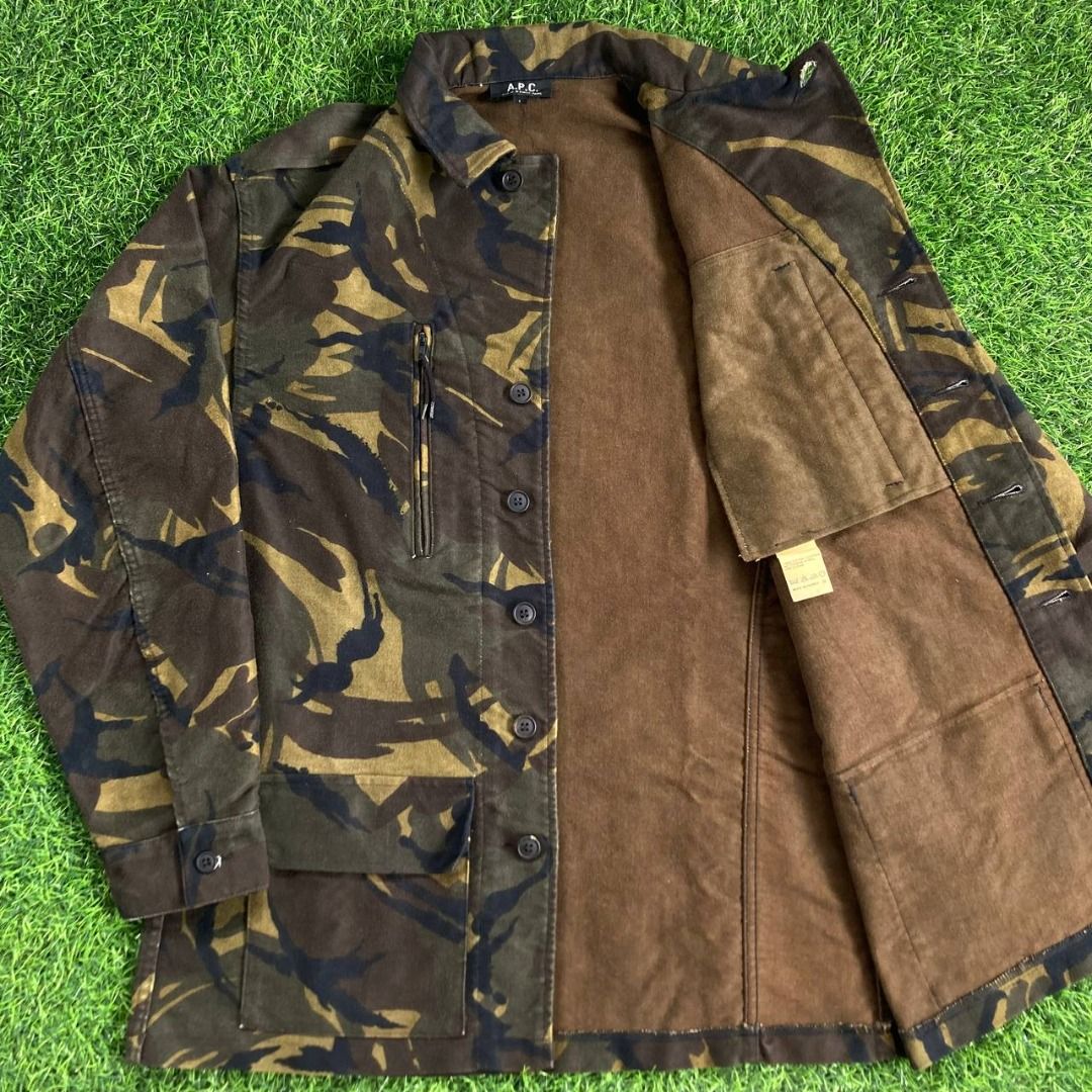 Vintage A.P.C French Field Jacket, Men's Fashion, Coats, Jackets and ...