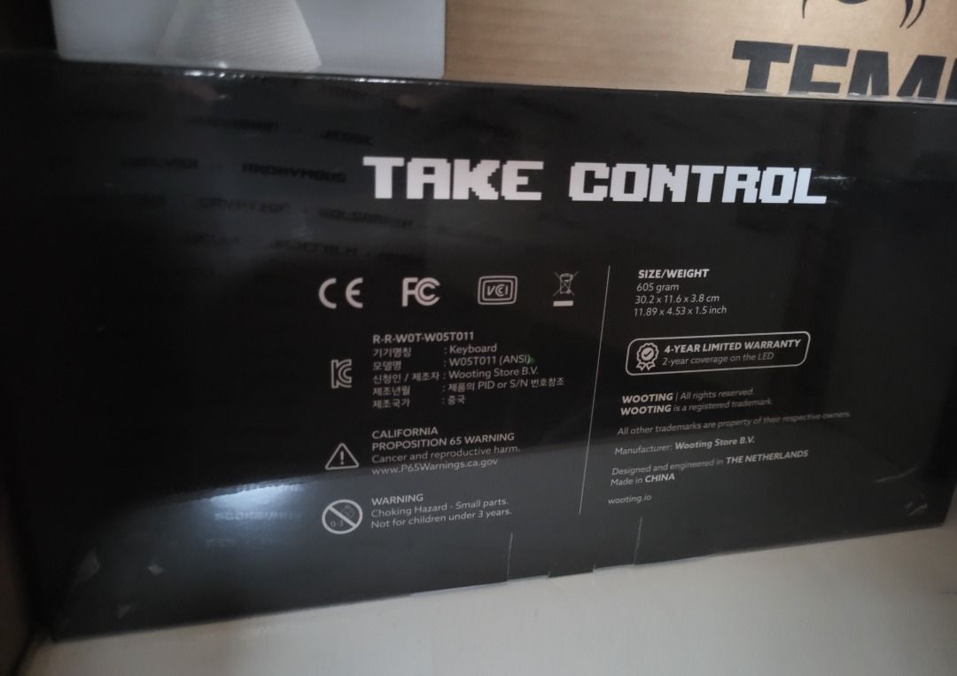 Wooting 60HE+ 支援 SOCD 官方保養4年 60HE 80HE Valorant CSGO, 電腦＆科技, 電腦周邊及配件 ...