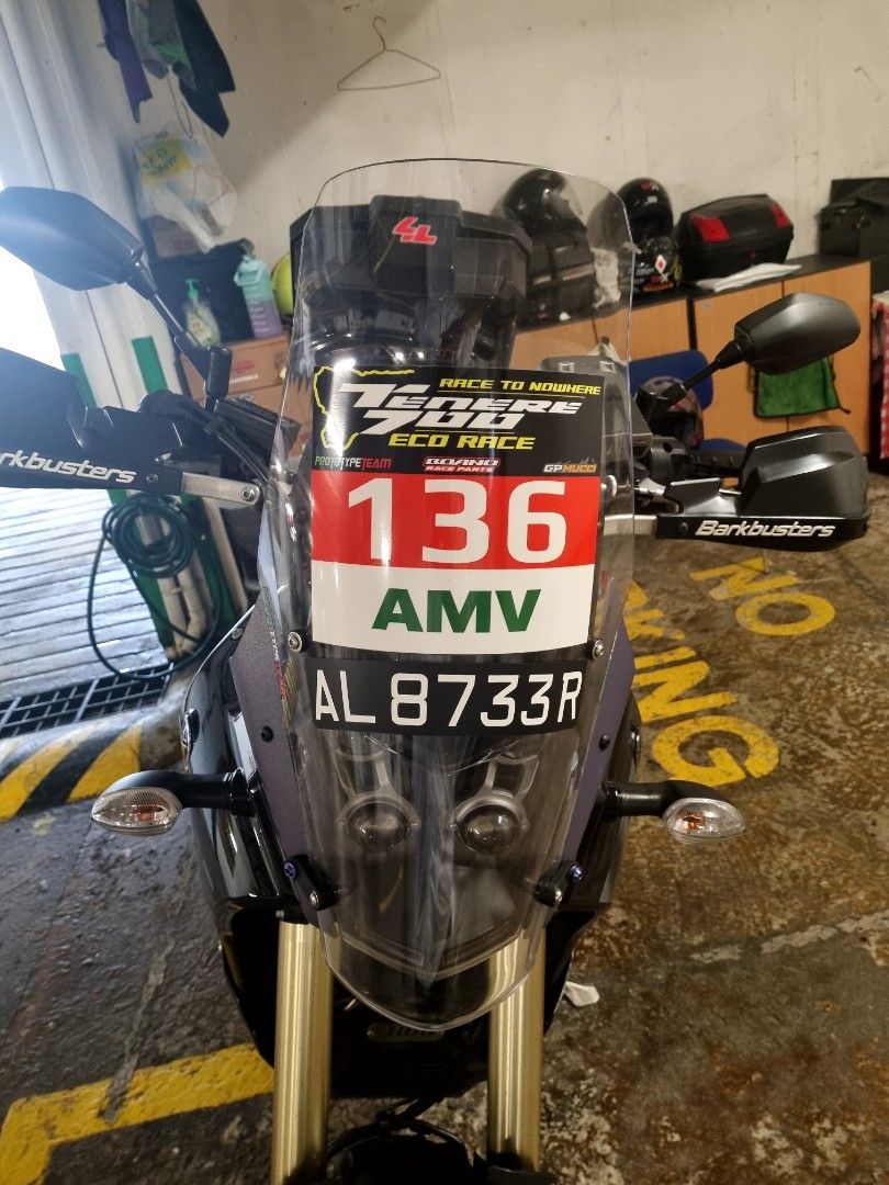 Yamaha Tenere 700 Prototype Windshield( Explorer), Motorcycles ...