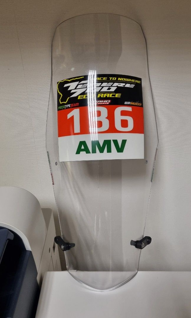 Yamaha Tenere 700 Prototype Windshield( Explorer), Motorcycles ...