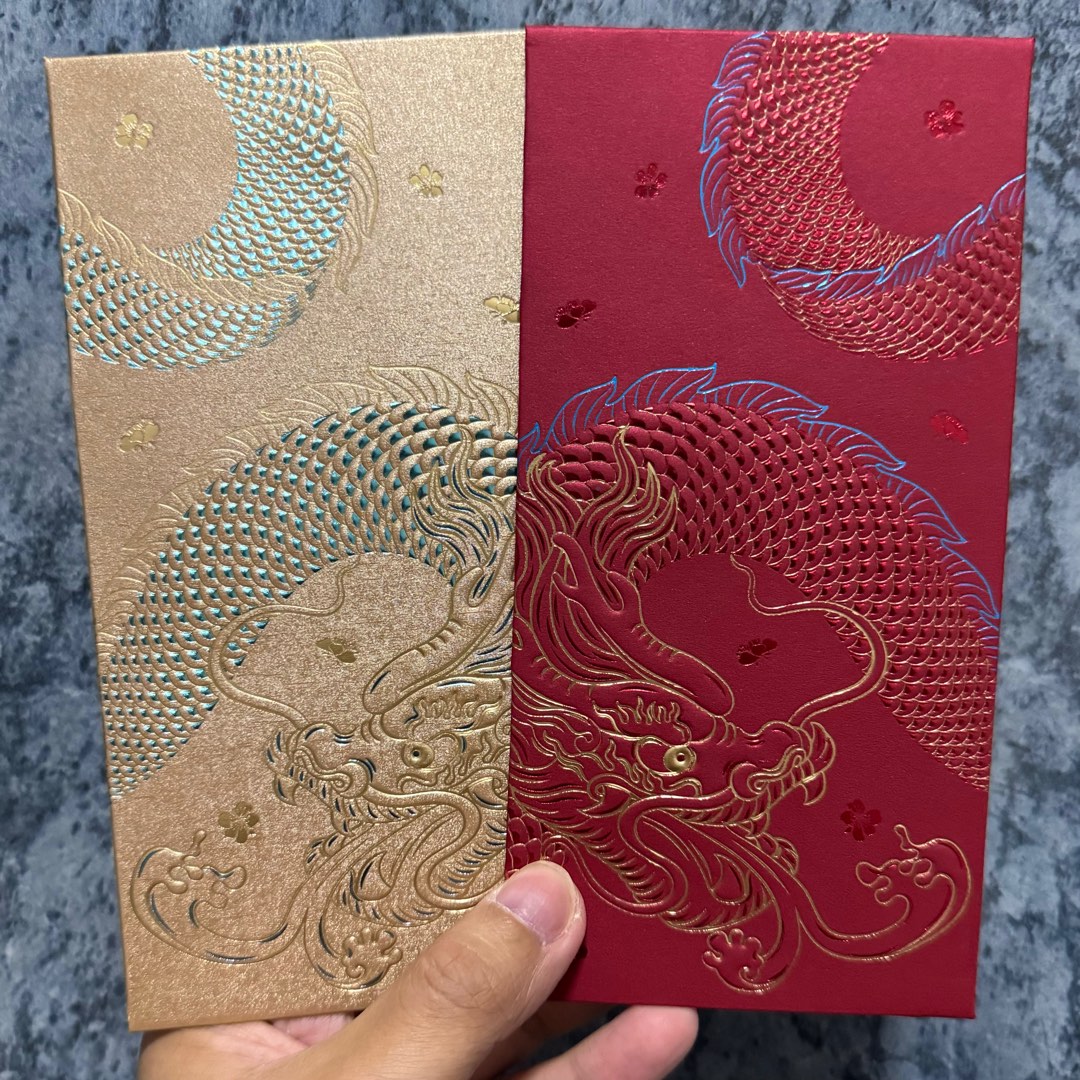 2024 Barclays Private Bank Dragon Red Packets Hongbao, Hobbies & Toys ...