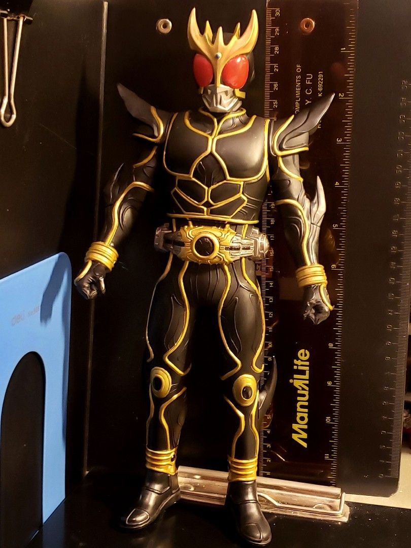 30cm大膠系列：幪面超人空我 假面騎士空我 仮面ライダークウガ Kamen Rider Kuuga 究極空我 興趣及遊戲 玩具
