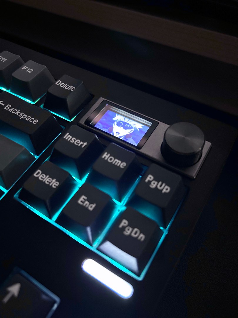 87% TKL Custom Mechanical Keyboard (Apollo Keycaps) - Fully Modded ...