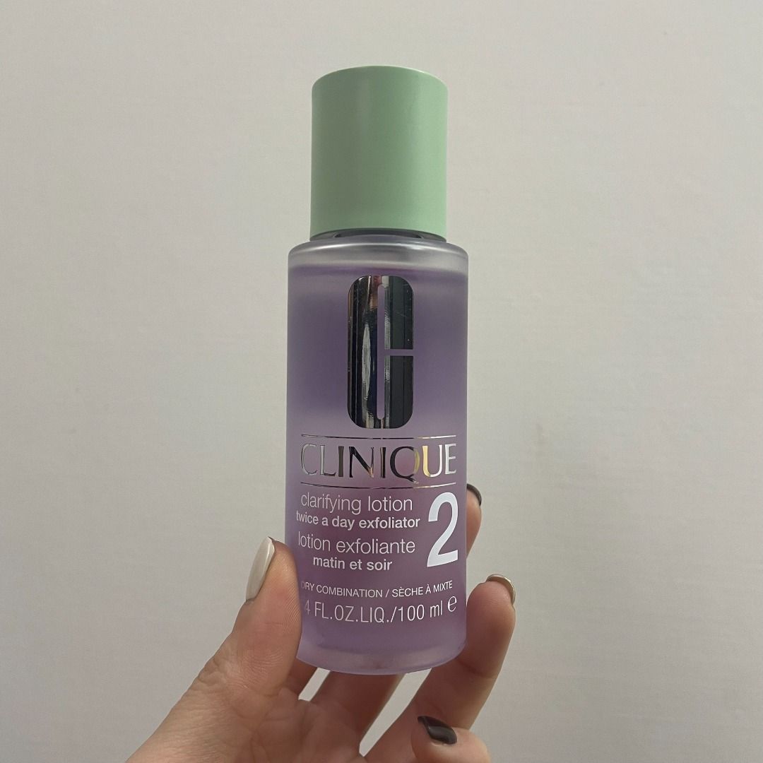 Clinique 倩碧 三步驟溫和潔膚水2號 100ml 香水、美妝、保養 臉部彩妝、保養與清潔 護膚、清潔產品在旋轉拍賣