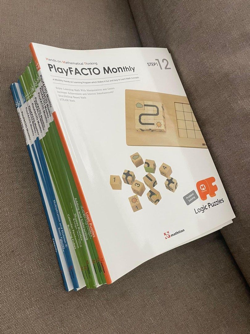 魔數教材及教具 PlayFACTO Monthly 扎實學習組, 哩哩扣扣, 其他在旋轉拍賣
