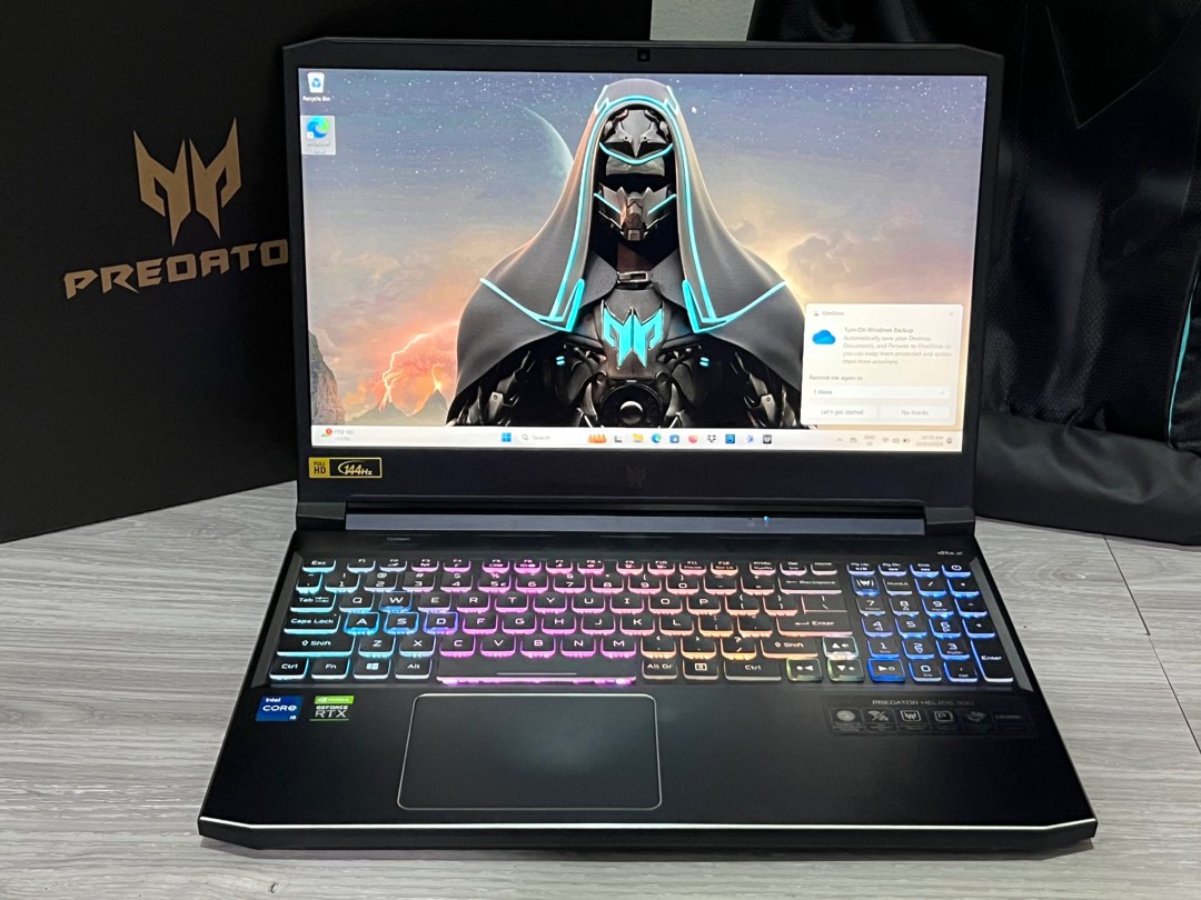ACER PREDATOR HELIOS 300 INTEL CORE I5 11TH GEN 8GB 512GB SSD 256 SSD ...