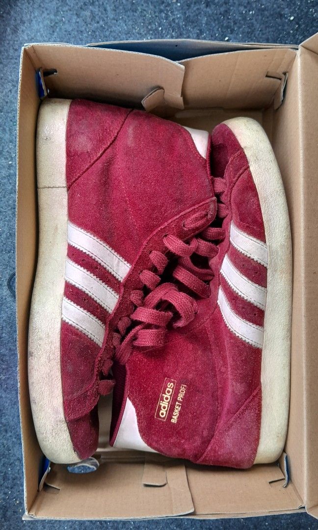 Adidas basket profi, Fesyen Pria, Sepatu , Sneakers di Carousell