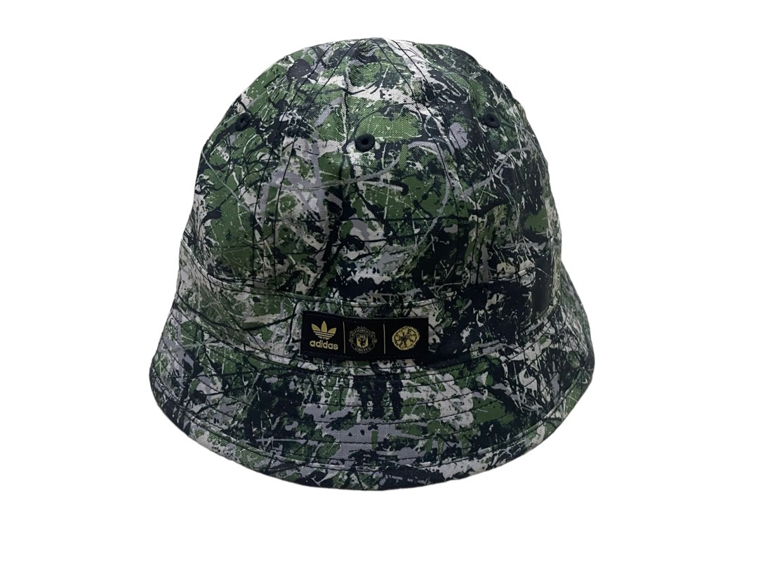 Adidas X Manchester United X Stone Roses bucket, Men's Fashion, Watches ...