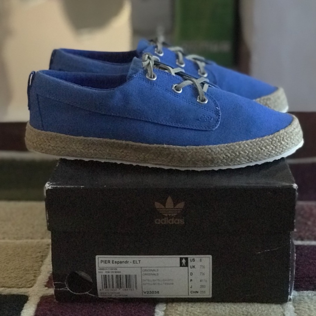 Adidas x Ransom Pier Espandrille Original (Rare), Fesyen Pria, Sepatu ...