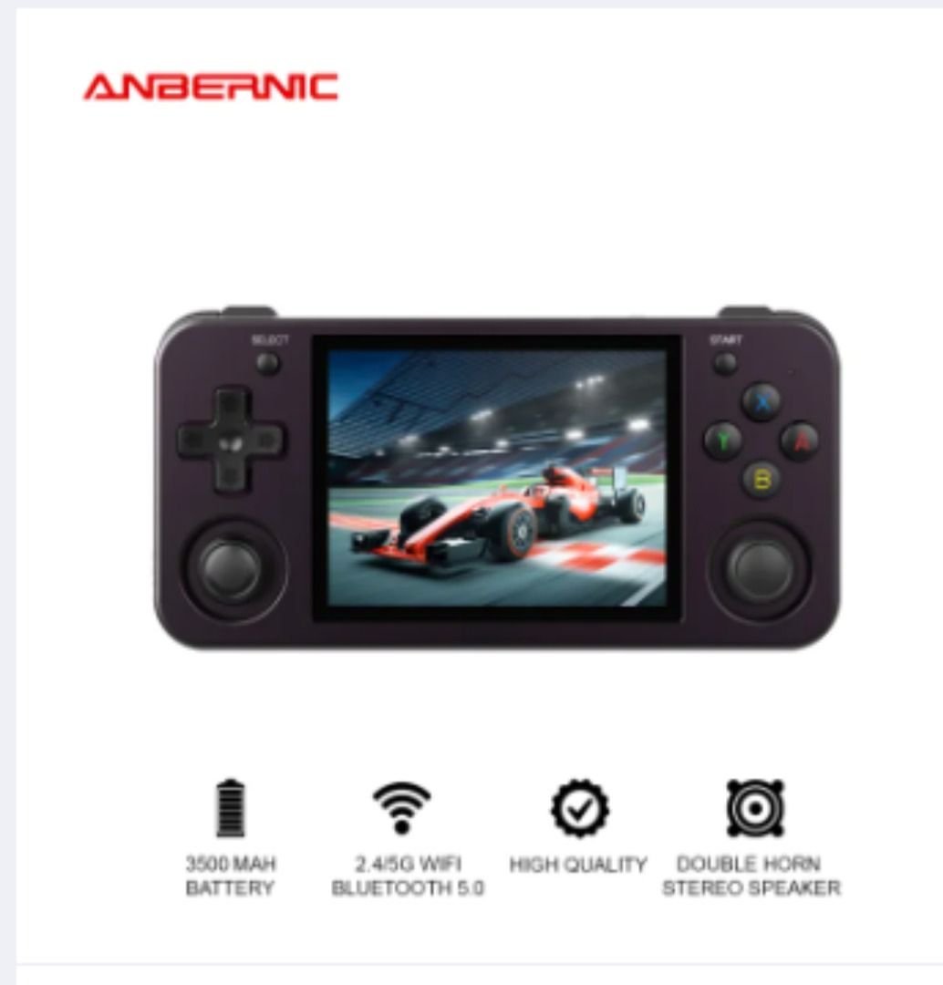ANBERNIC RG353M | Retro Handheld Gaming Console | Dual OS (Android 11 ...
