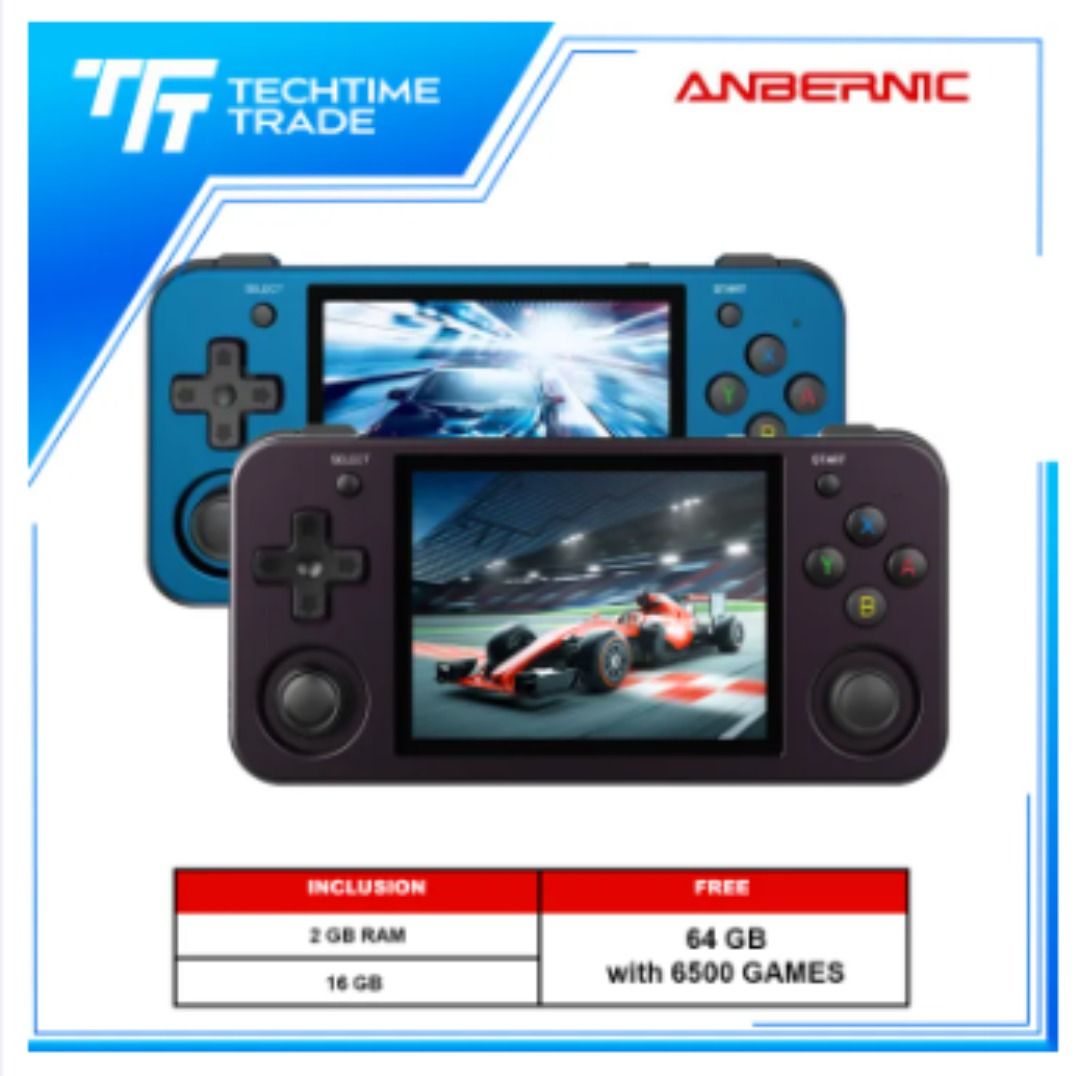 ANBERNIC RG353M | Retro Handheld Gaming Console | Dual OS (Android 11 ...