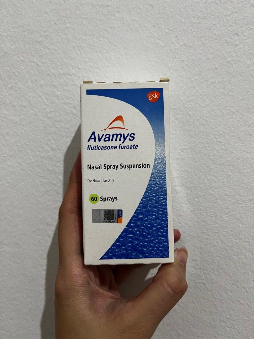 Avamys Nasal Spray 60doses, Health & Nutrition, Assistive ...