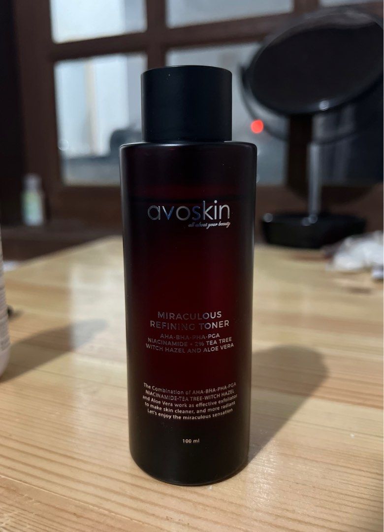 Avoskin Miraculous Refining Toner 100ml, Kesehatan & Kecantikan, Kulit ...