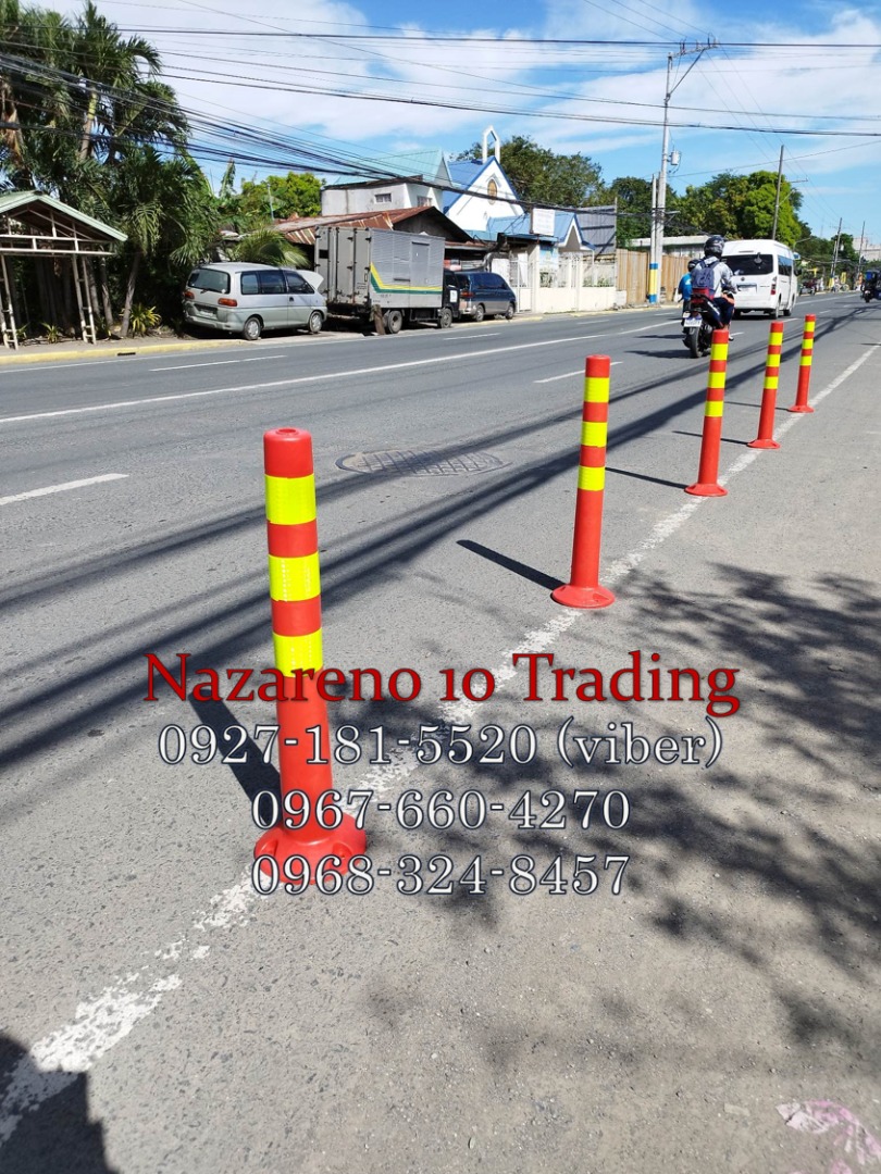 bollard post plastic pvc, Commercial & Industrial, Construction ...