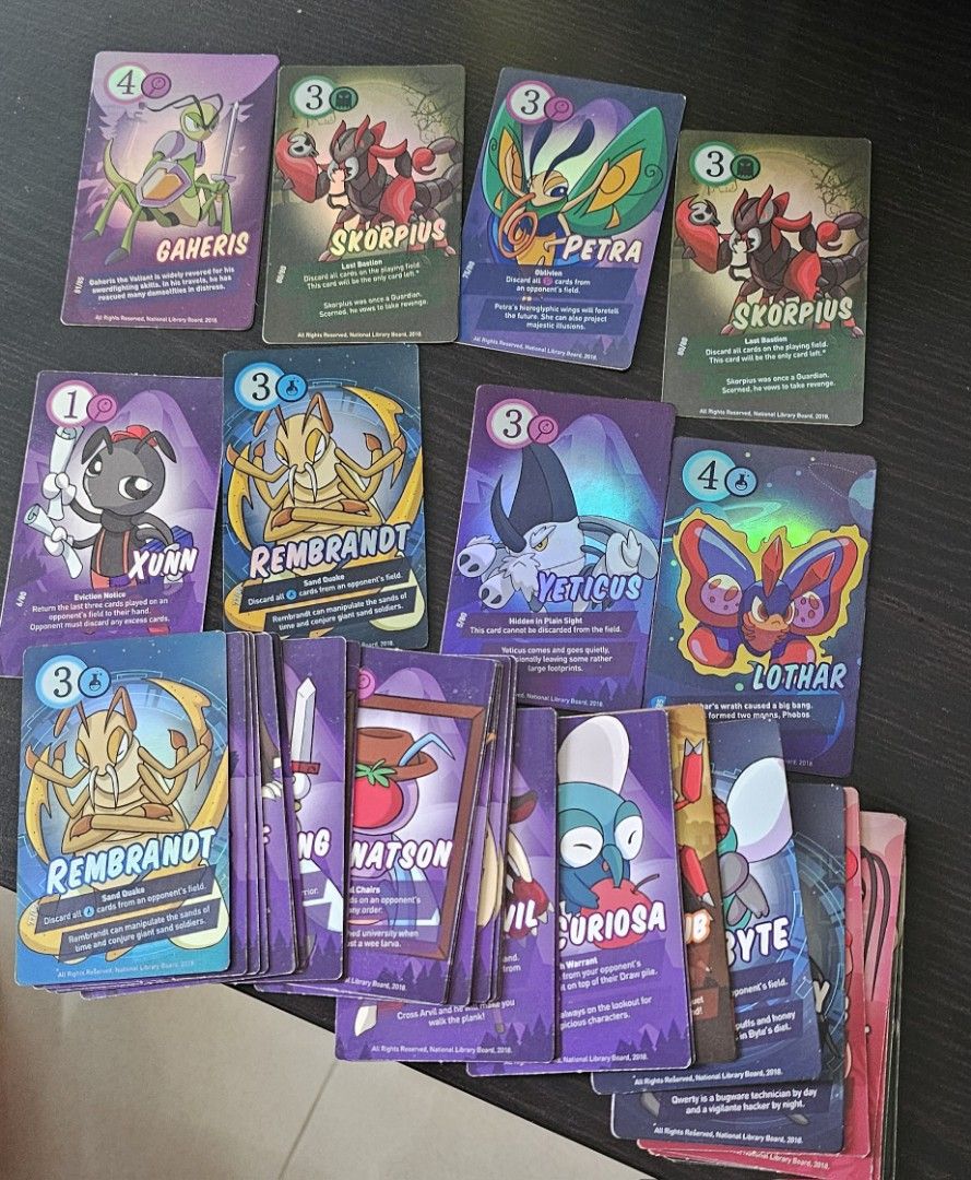 Book Bugs Card from NLB, Hobbies & Toys, Toys & Games on Carousell