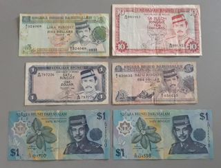 Brunei notes, Hobbies & Toys, Memorabilia & Collectibles, Currency on ...
