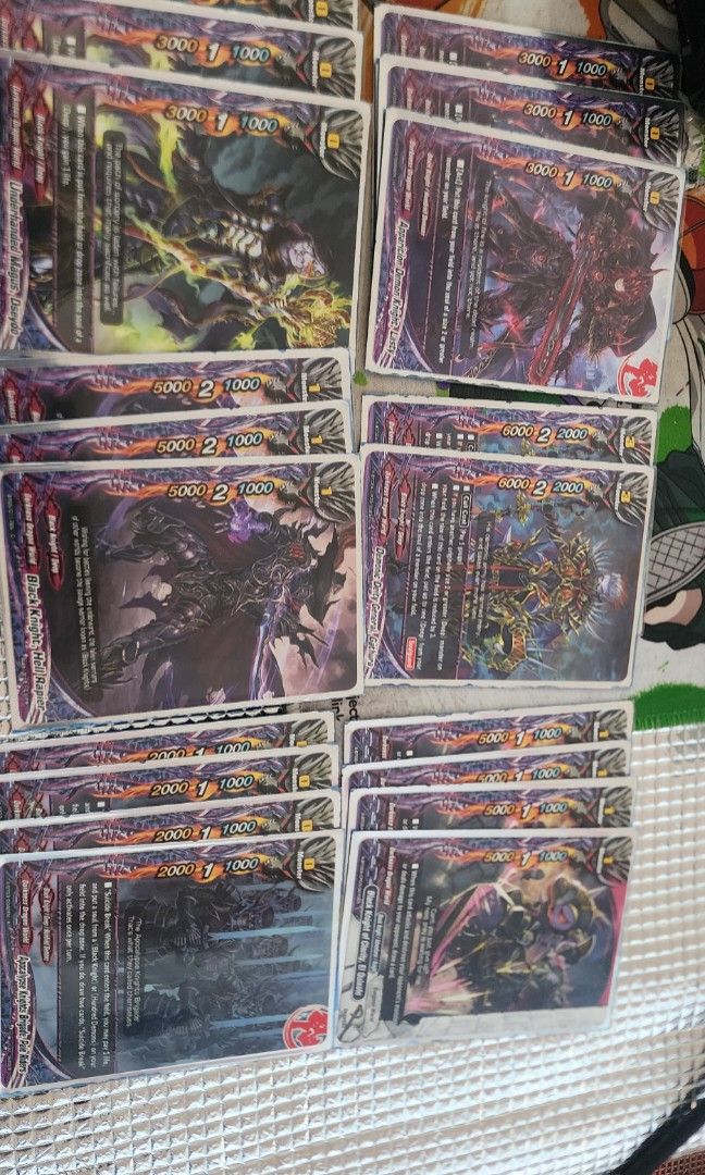 Buddyfight apocalypse Knight deck(rare), Hobbies & Toys, Toys & Games on Carousell