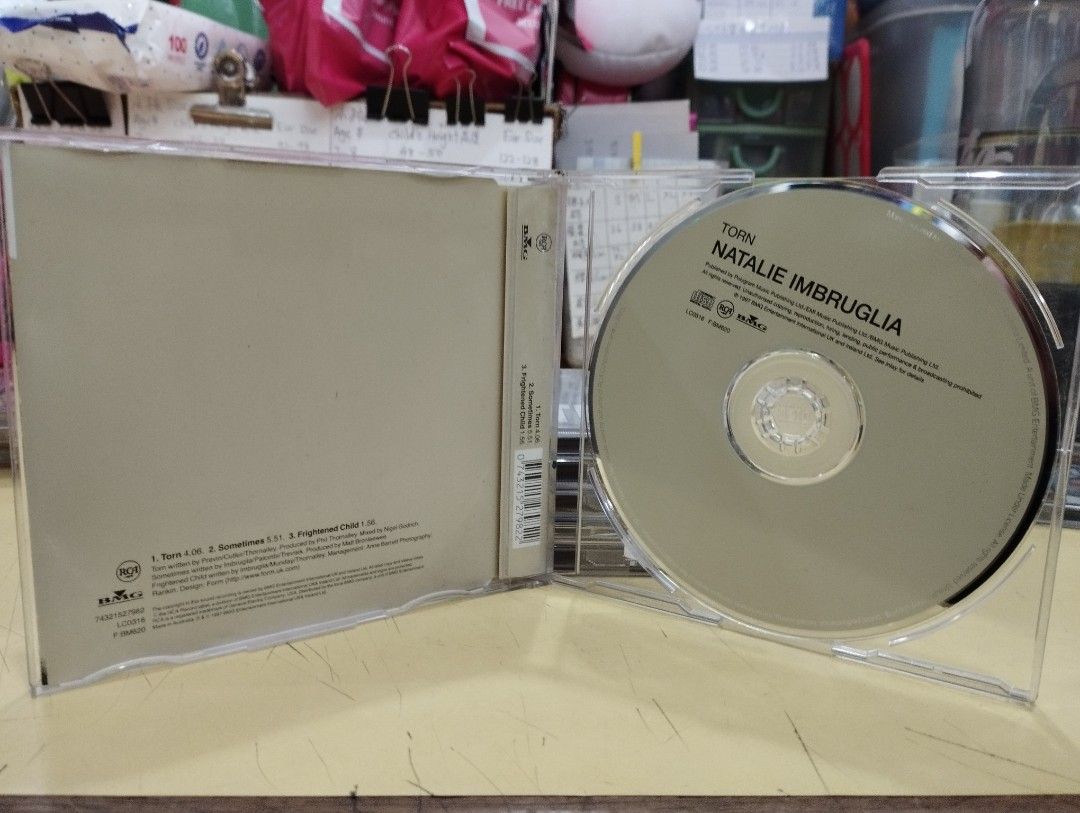 (CD) Torn Natalie Imbruglia, Hobbies & Toys, Music & Media, CDs & DVDs ...