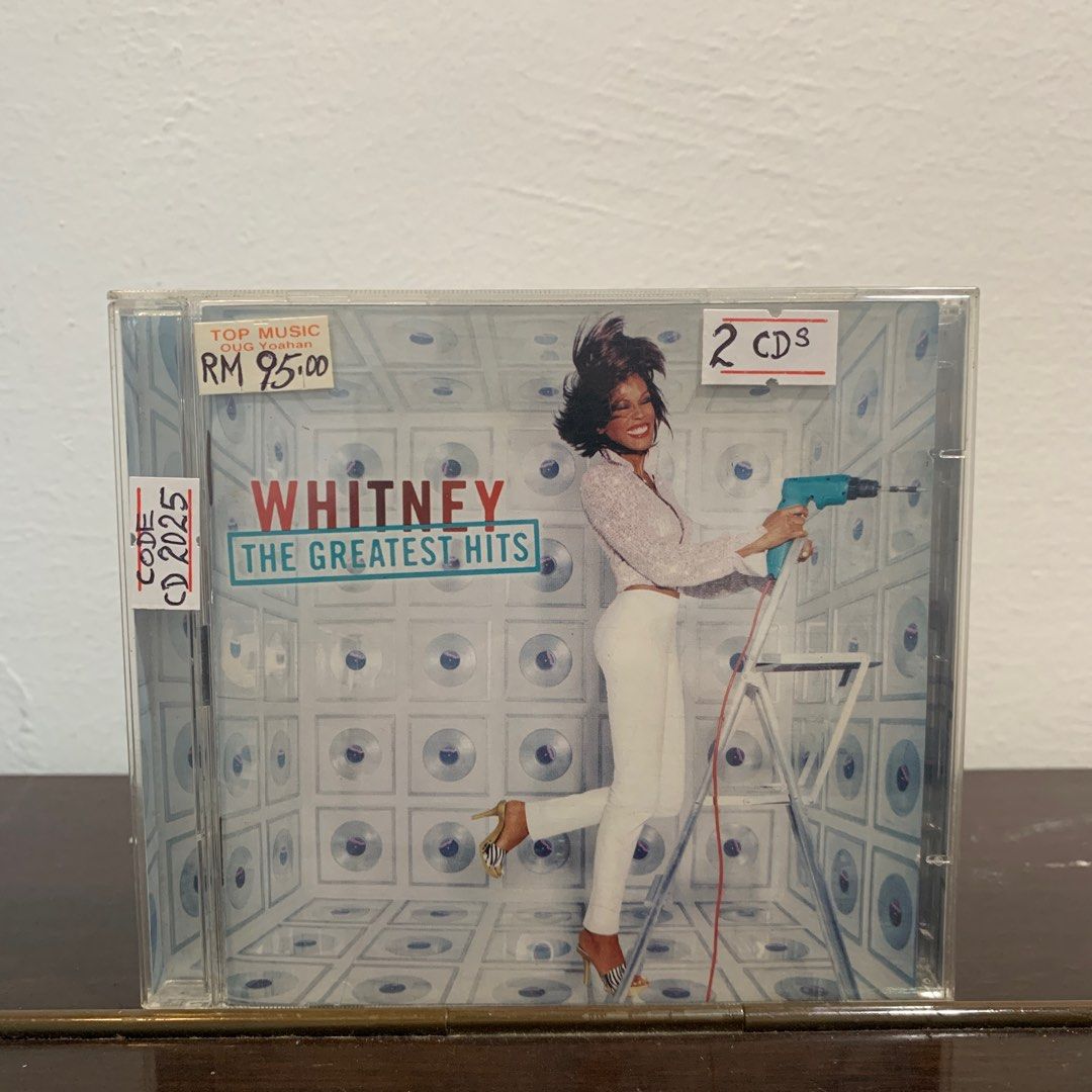 (CD) Whitney The Greatest Hits, Hobbies & Toys, Music & Media, CDs ...