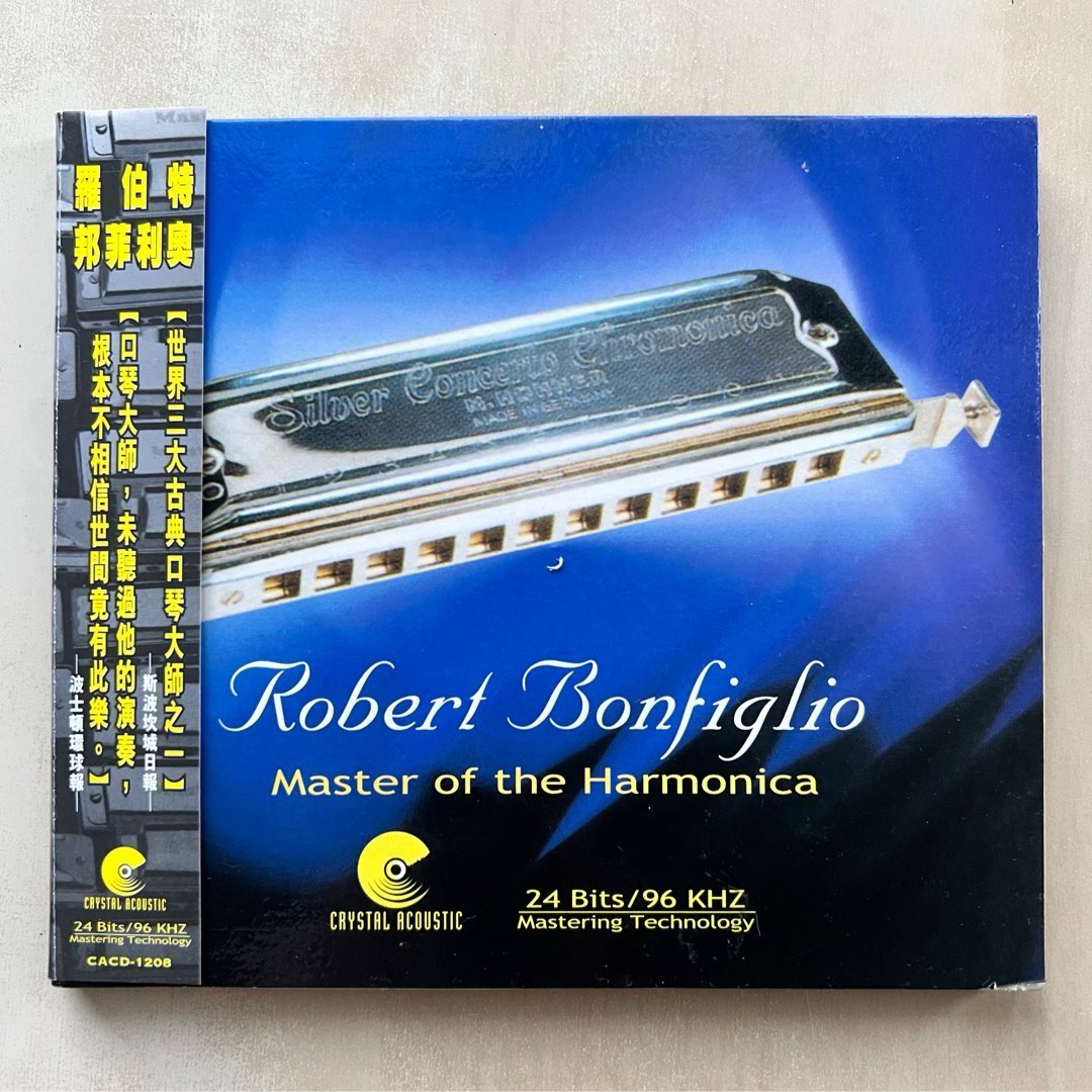 CD｜Robert Bonfiglio - Master of the Harmonica / 口琴大師 羅伯特邦菲利奧, 興趣及遊戲, 音樂 ...