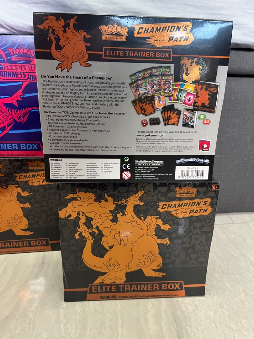 Champions Path ETB elite trainer box Pokémon Pokemon, Hobbies & Toys ...