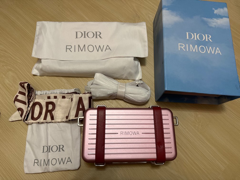 Christian Dior Rimowa Personal Clutch Bag, 名牌, 手袋及銀包 - Carousell
