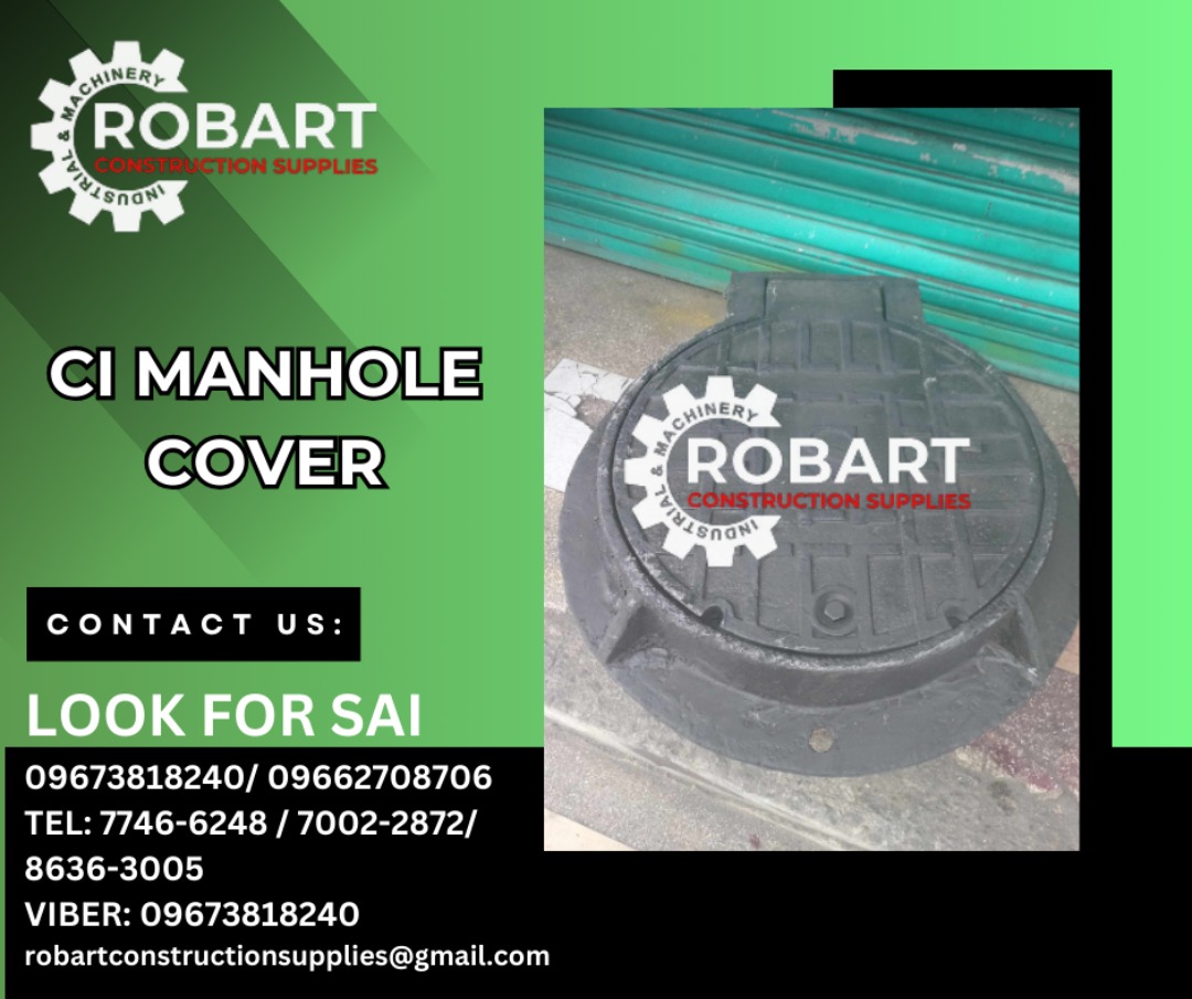 CI Manhole Cover, Commercial & Industrial, Construction Tools ...