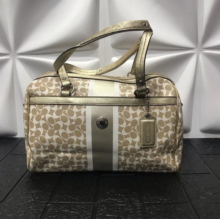 COACH FULL KULIT ASLI, Fesyen Wanita, Tas & Dompet di Carousell