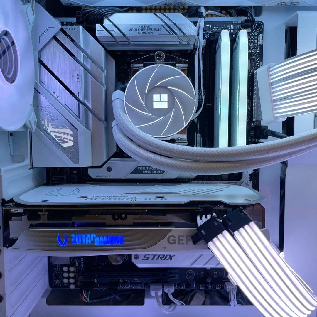 Custom Gaming PC Budget Computer Desktop Ryzen 5 7600 + RTX 4060 TI 8GB ...