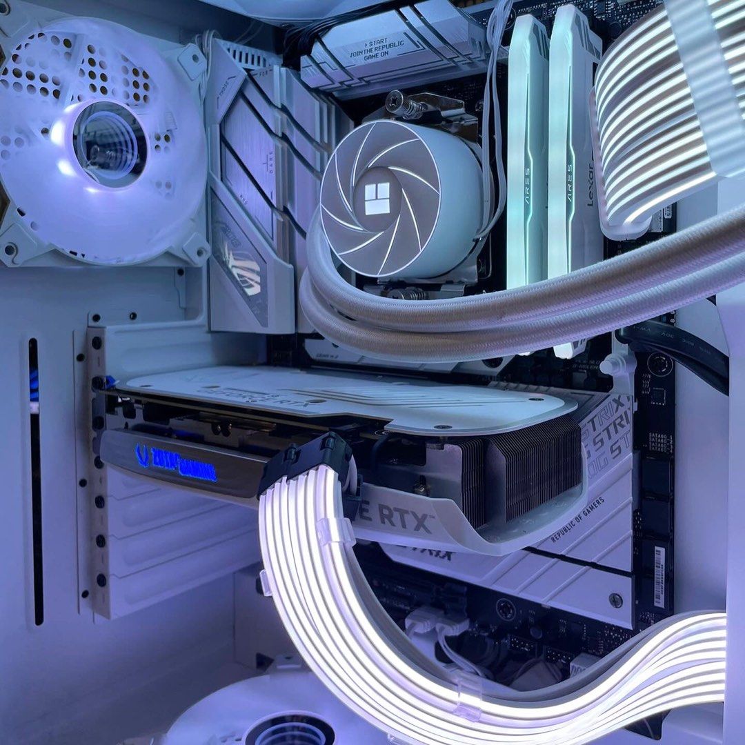 Custom Gaming PC Budget Computer Desktop Ryzen 5 7600 + RTX 4060 TI 8GB ...