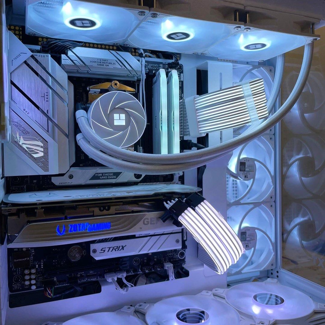 Custom Gaming PC Budget Computer Desktop Ryzen 5 7600 + RTX 4060 TI 8GB ...