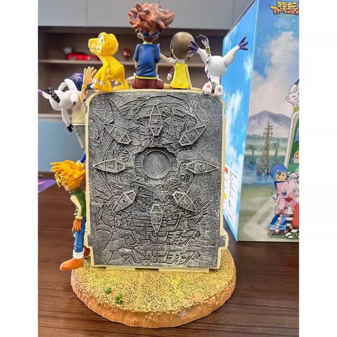 Digimon First Generation Family Photo PVC Figure Statue Taichi Yagami ...