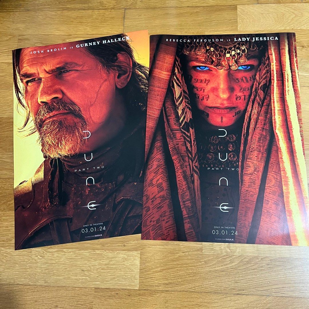 Dune part 2 poster - various characters 30cm x 42cm ( A3 size) - Paul ...