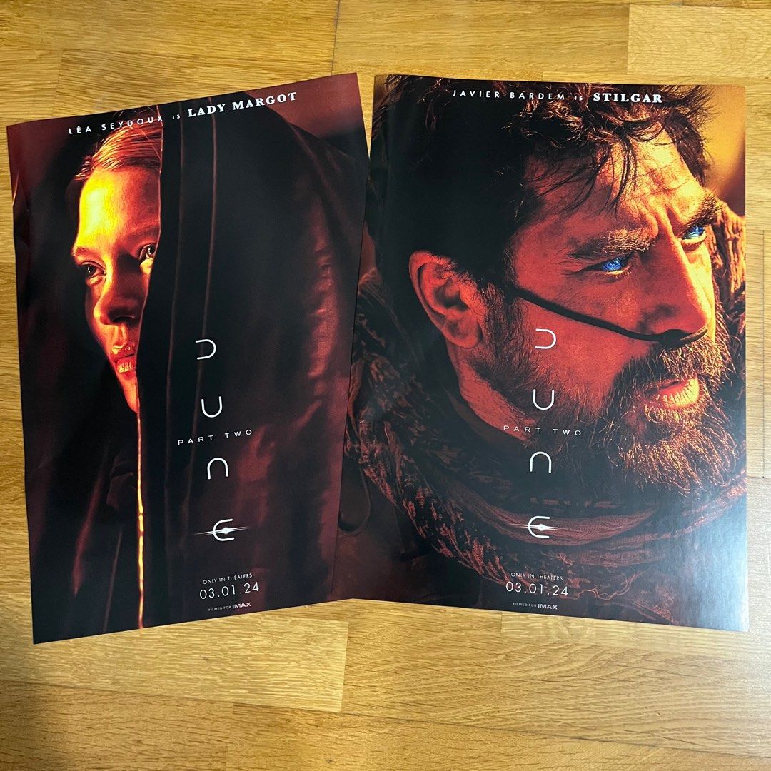 Dune part 2 poster - various characters 30cm x 42cm ( A3 size) - Paul ...