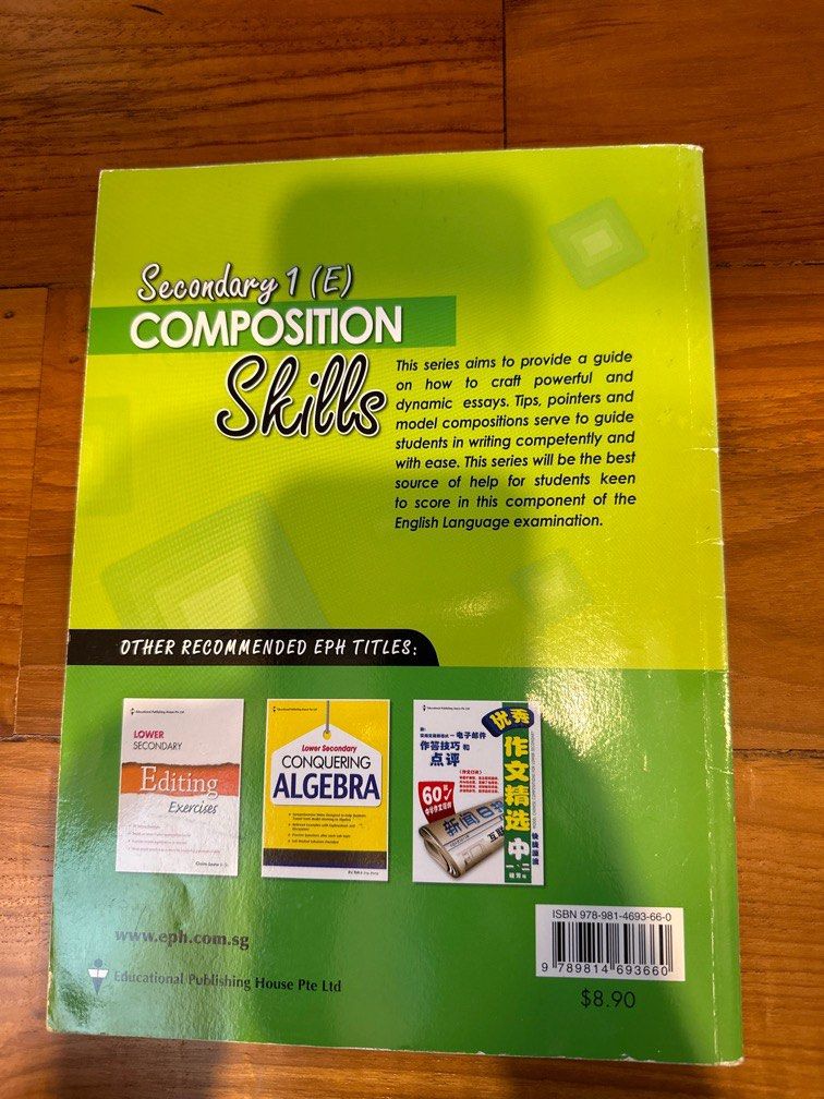 English composition skills assessment book sec 1 express/g3, Hobbies ...