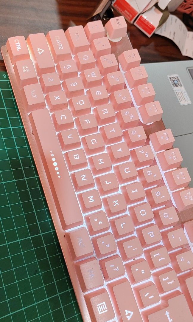 Fantech Keyboard Light Effects-Sakura Pink (K613L), Computers & Tech ...