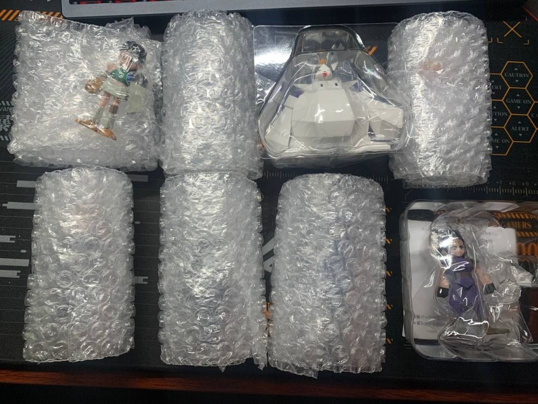 FF7 REMAKE & REBIRTH Polygon set + Zack Fair Secret Figure, Hobbies ...