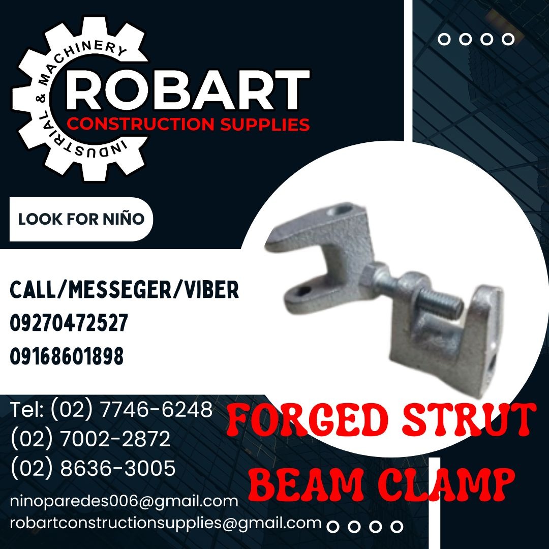 FORGED STRUT BEAM CLAMP, Commercial & Industrial, Construction Tools ...