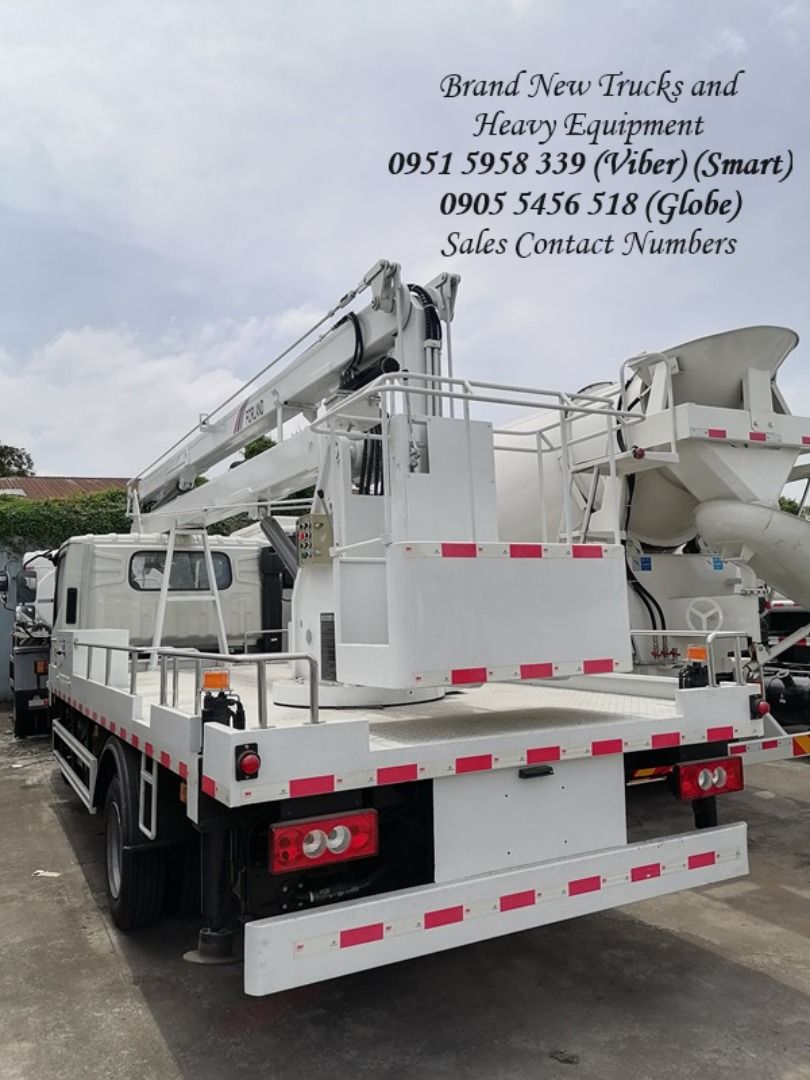 Forland m6 6 wheeler manlift 16 meters euro 5, Special Vehicles, Heavy ...