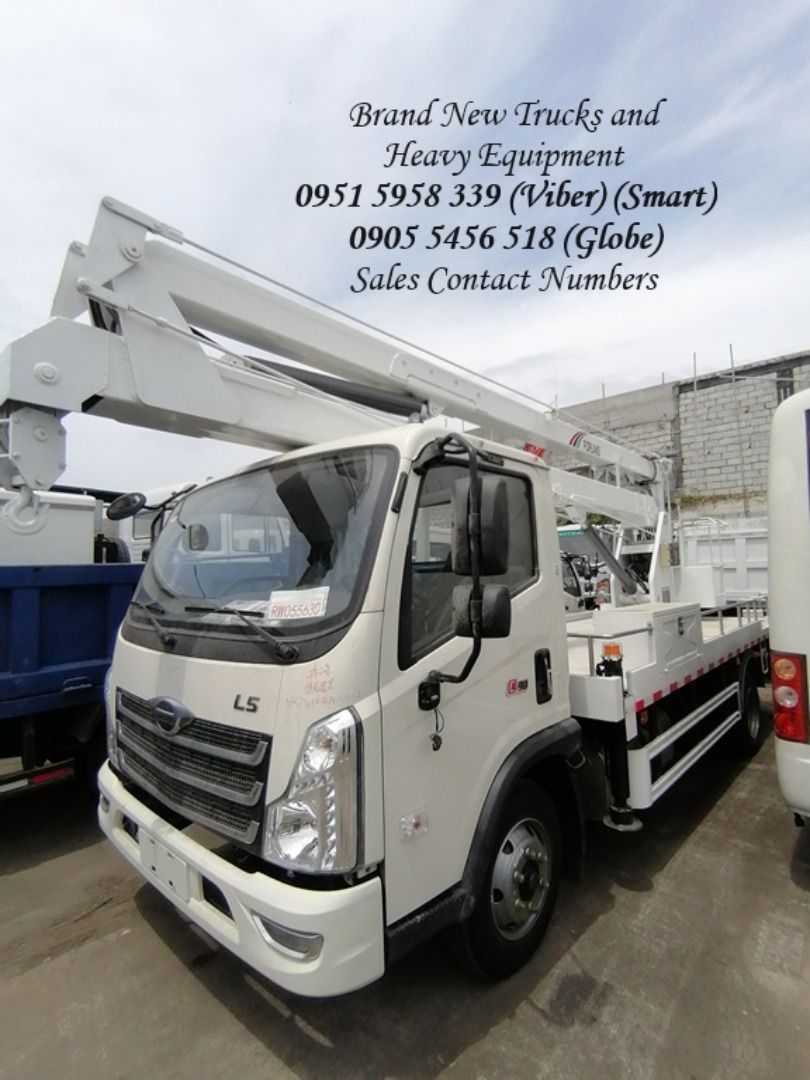 Forland m6 6 wheeler manlift 16 meters euro 5, Special Vehicles, Heavy ...