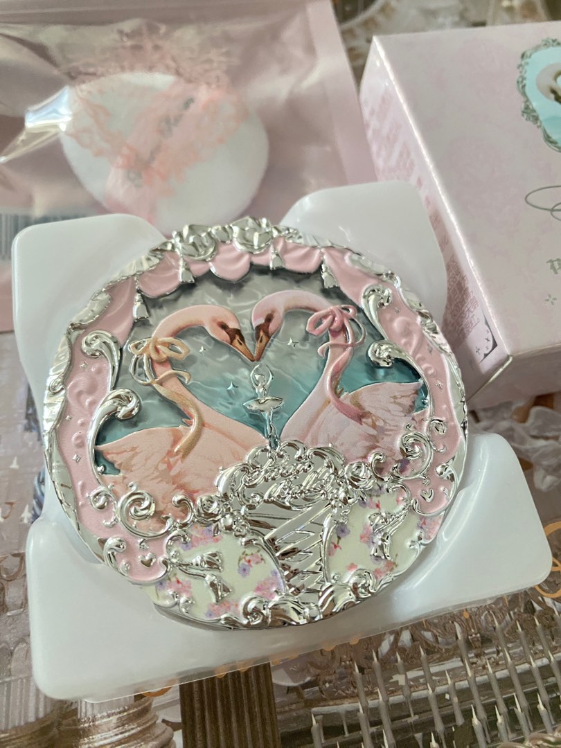 FREE PUFF FLOWER KNOWS SWAN BALLET BLUSH 02 ROMANTICISM, Beauty ...
