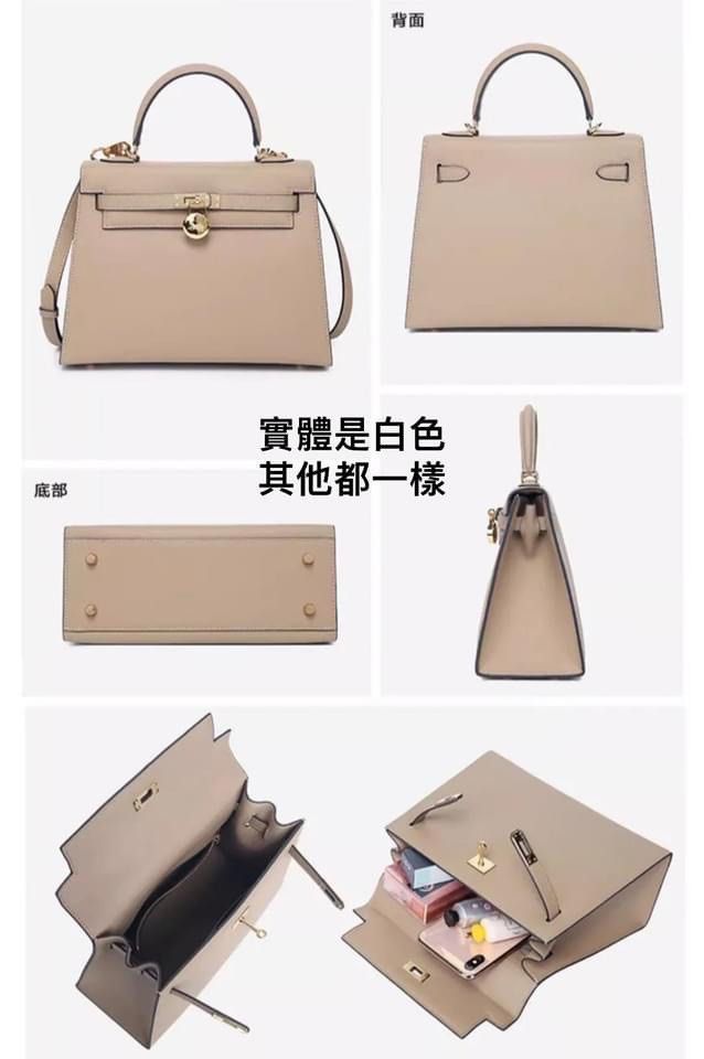 全新Guanchi凱莉包, 名牌精品, 精品包與皮夾在旋轉拍賣