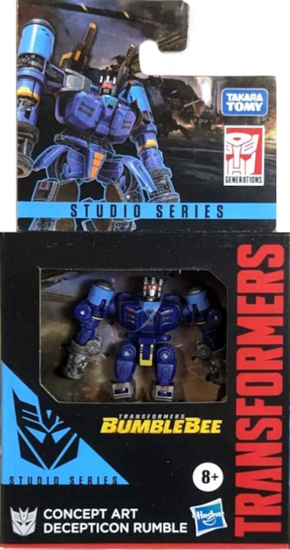 Hasbro Transformers Studio Series Core Concept Art Rumble MISB ...