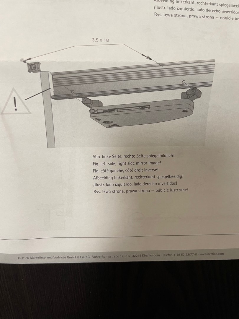 Hettich - Silent System (for sliding door wardrobe) - Topline 22 - 1 ...