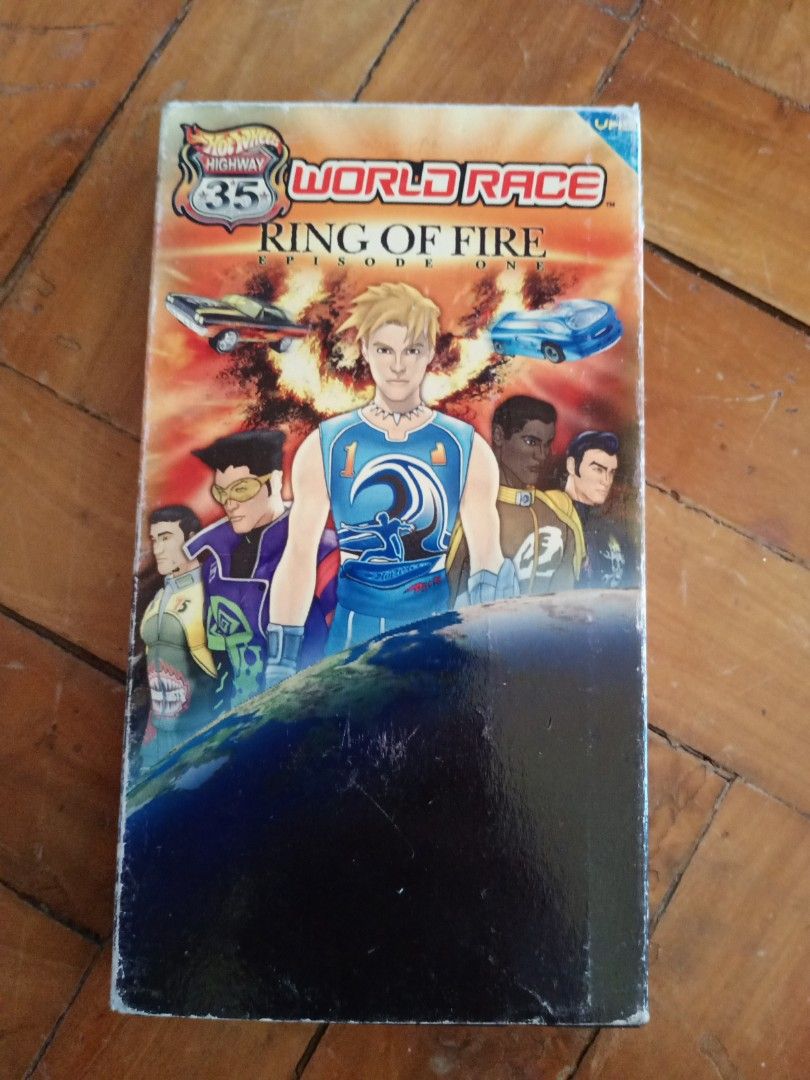 Hot Wheels Mattel Highway 35 World Race Ring of Fire Episode One VHS ...
