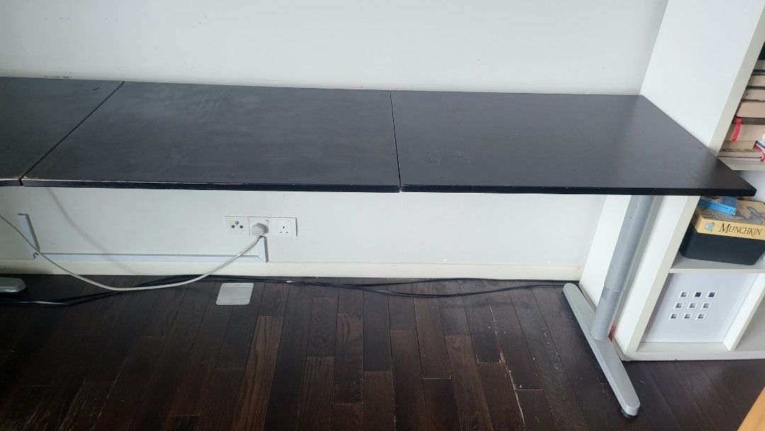 IKEA Gallant L Shape Modular Desk, Furniture & Home Living, Furniture ...