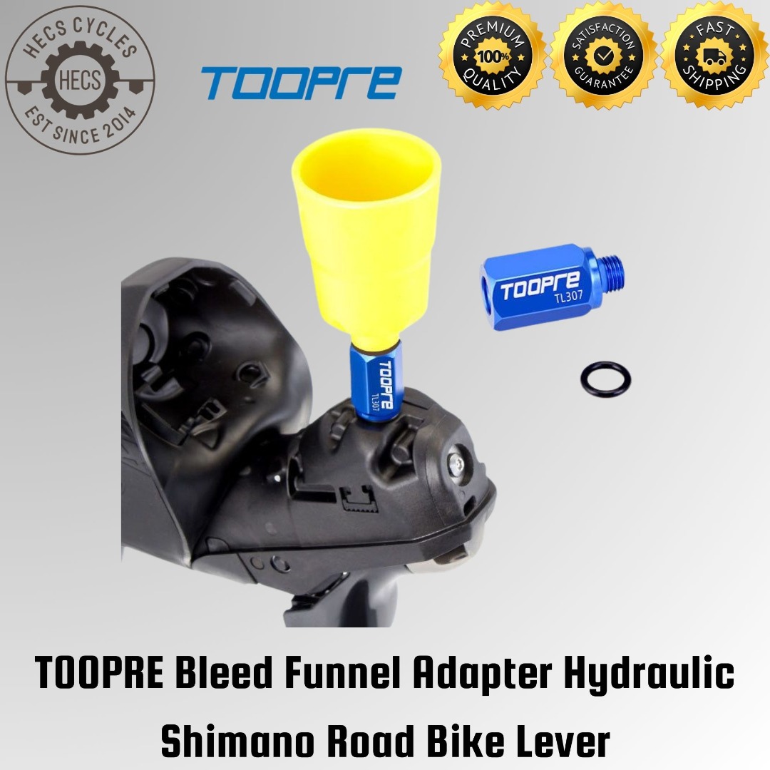 TOOPRE Bleed Funnel Adapter Hydraulic Shimano Road Bike Lever Mountain ...