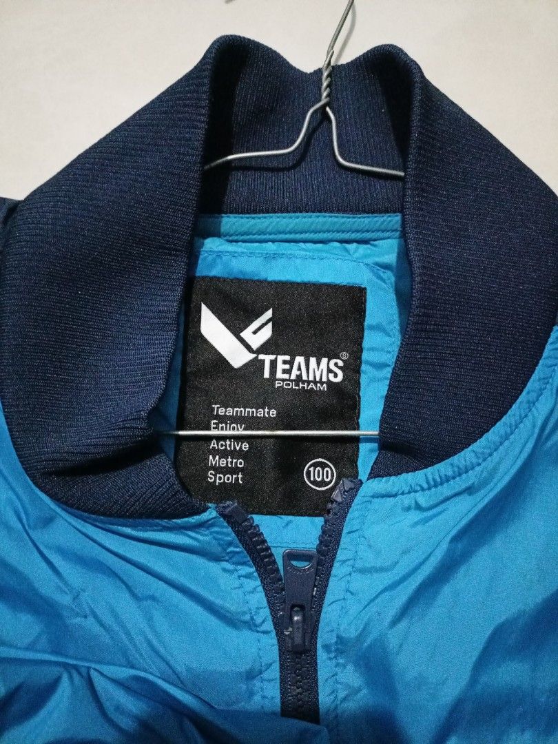 Jaket varsity teams POLHAM 1 layer, Fesyen Pria, Pakaian , Atasan di ...