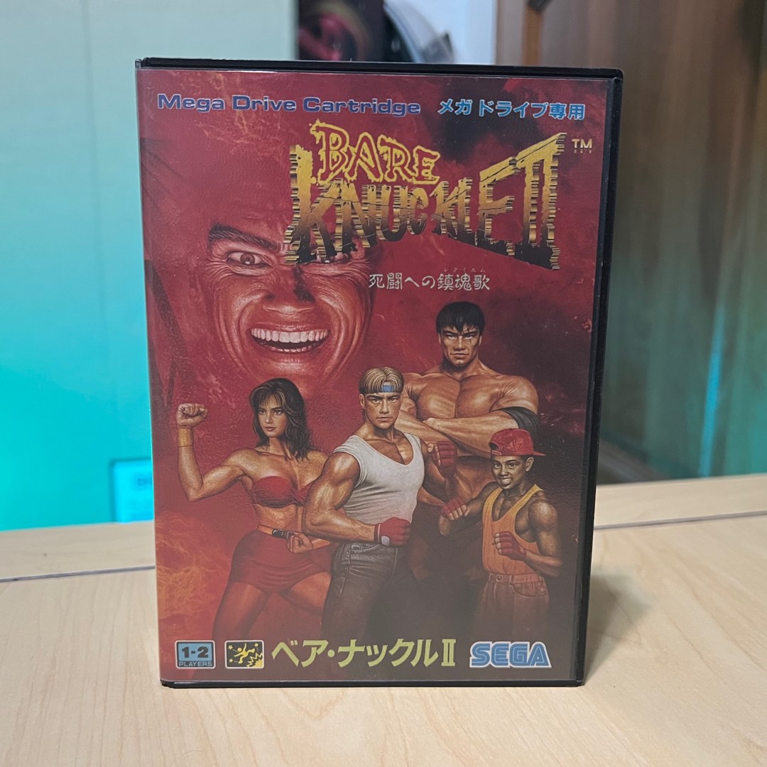 (JP) Bare Knuckle 2 for Sega Mega Drive, Video Gaming, Video Games ...