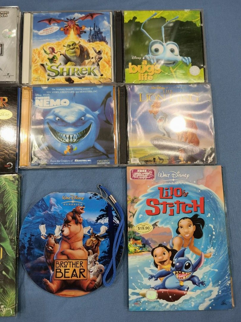 Kids Cartoons VCD Movies Lilo & Stitch, Lion King, Finding Nemo, Bug's ...